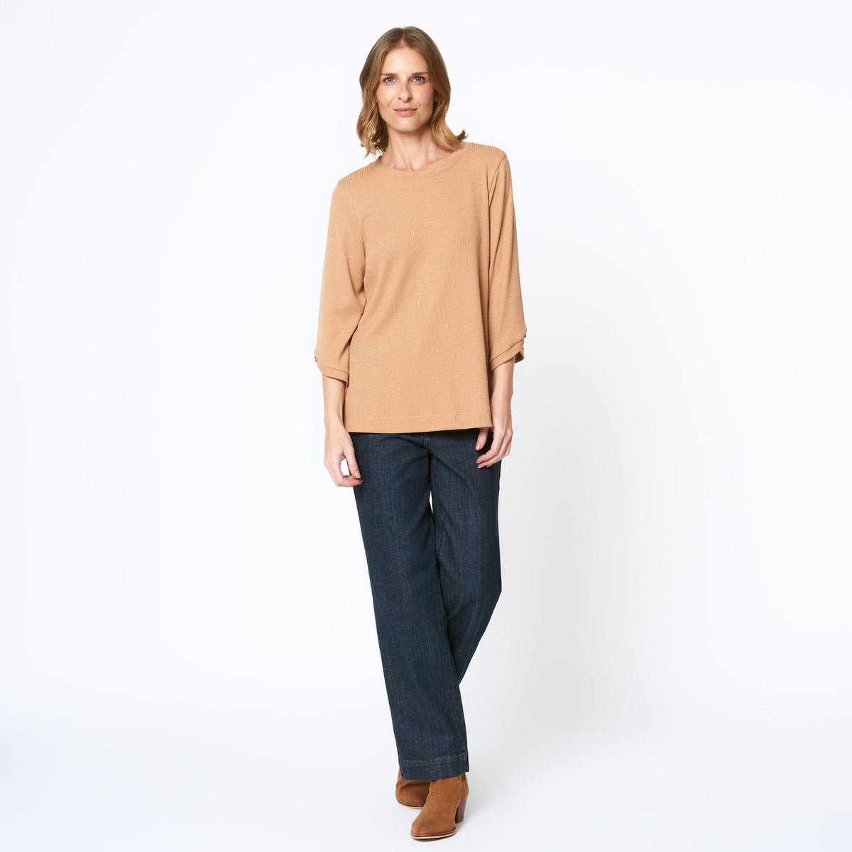 Polo Rachel Camel – FINA