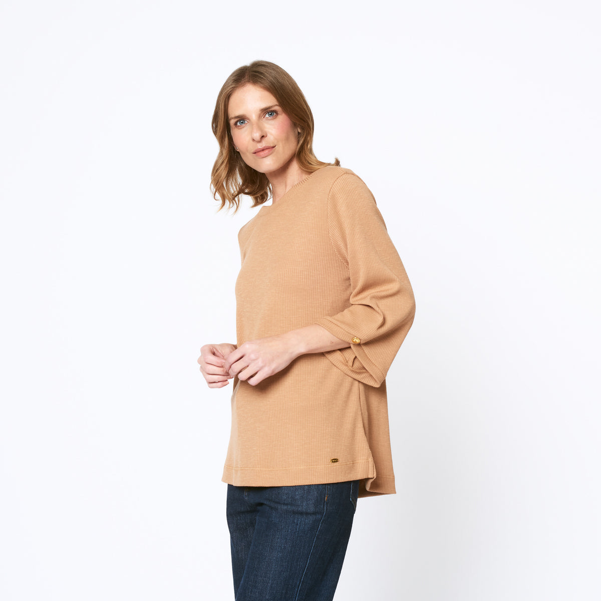 Polo Rachel Camel – FINA